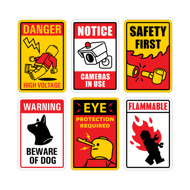Safety Stickers – Citizen Brick