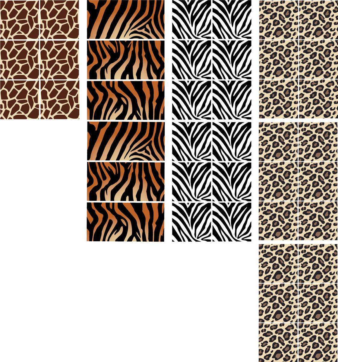 Citizen Brick | Animal Pattern Tile Pack